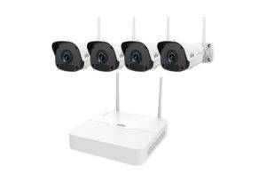 UNV 4 Channel wireless NVR and 4 wireless Cameras KIT with 1TB hard ...